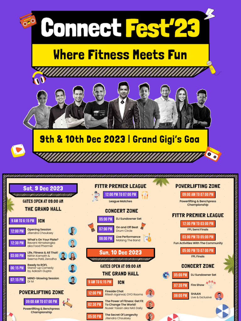 Connect Fest 2023: Fitness & Fun | PDF