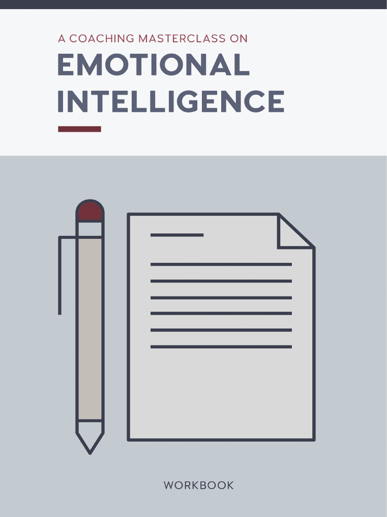 A Coaching Masterclass On Emotional Intelligence Workbook | PDF ...