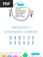 Interpunkcijski Znakovi Tačka I Dvotačka | PDF