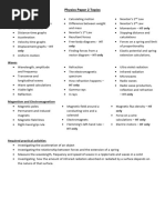 Physics Short Notes Form 4 | PDF