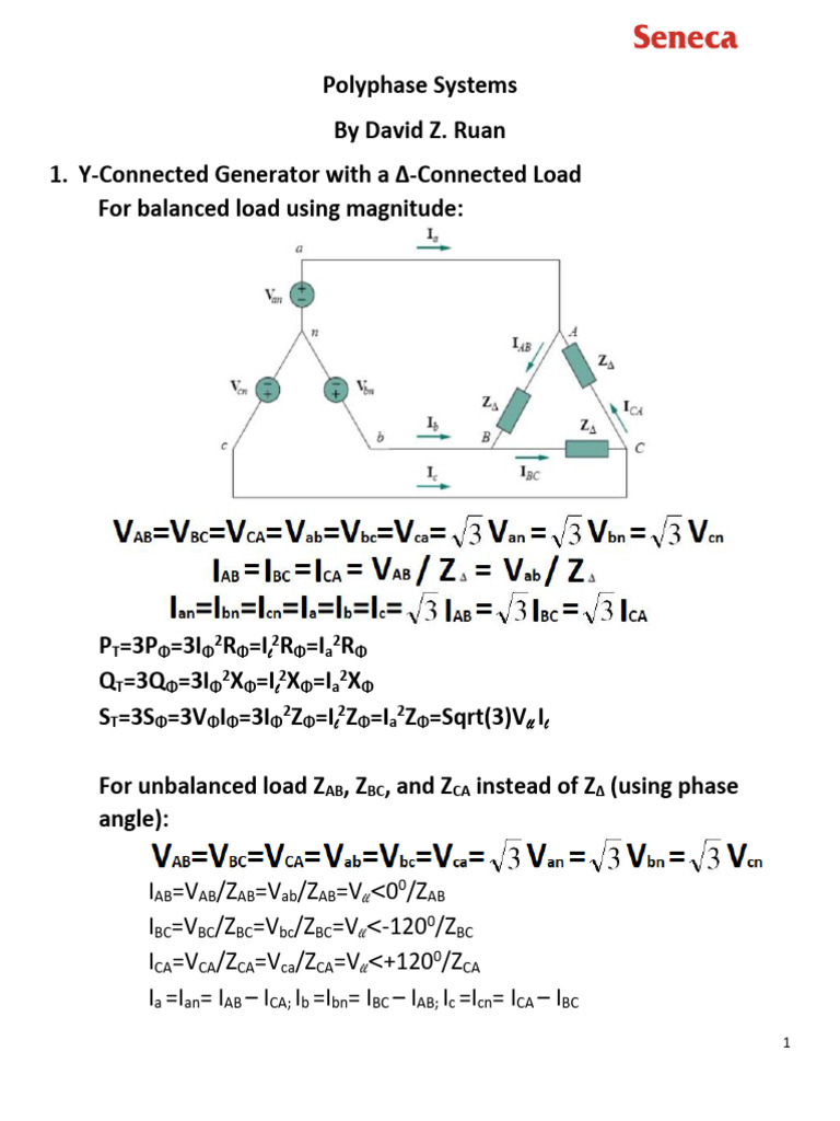 Lecture 1 - 3 - Polyphase Systems | PDF