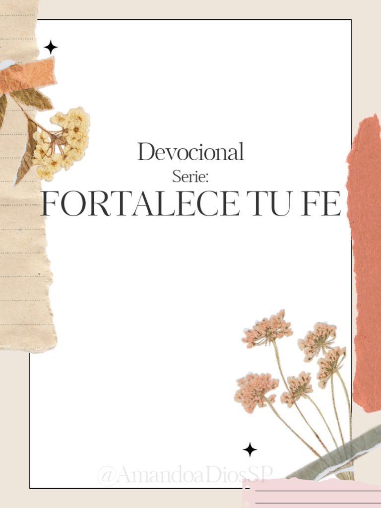 Devocional creativo fortalece tu fe | PDF | Oración | Cristo (título)