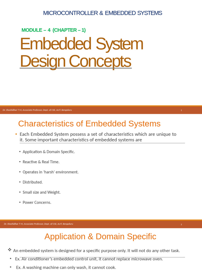 MES-Mod 4 | PDF | Embedded System | Washing Machine