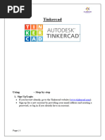 TinkerCAD Tutorial 1 PDF | PDF | Computing | Software