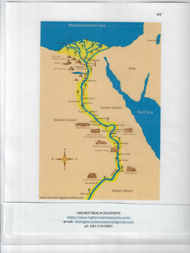 Egypt Map | PDF