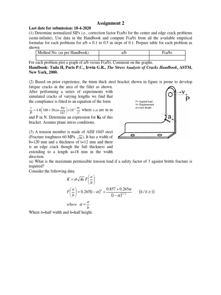 assign2 fracture | PDF