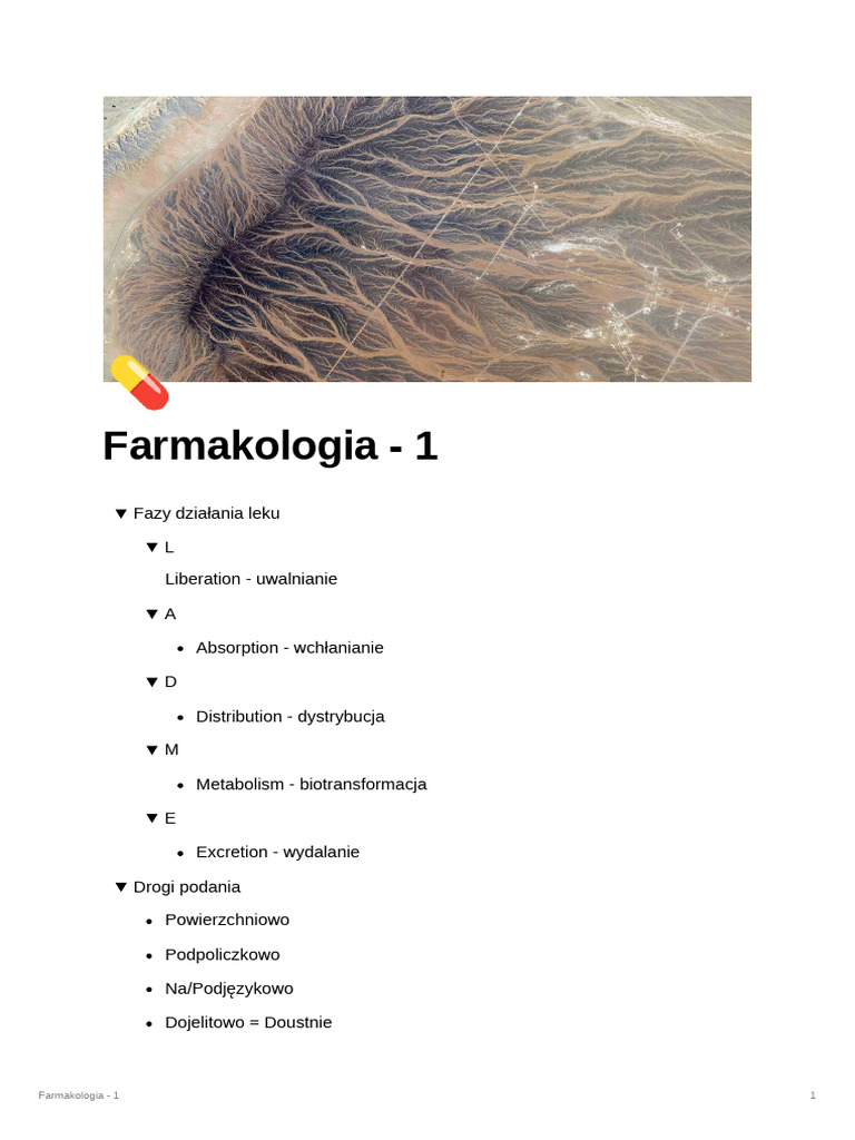 Farmakologia - 1 | PDF