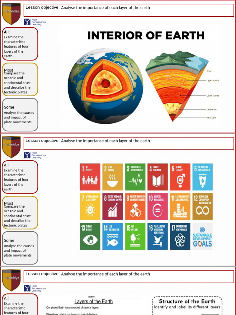 Earth Layers and Plate Tectonics | PDF | Crust (Geology) | Plate Tectonics