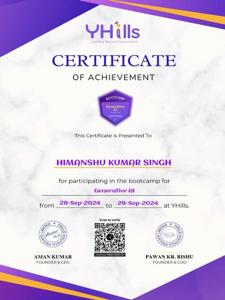 Generative AI Bootcamp_1727967530663 | PDF