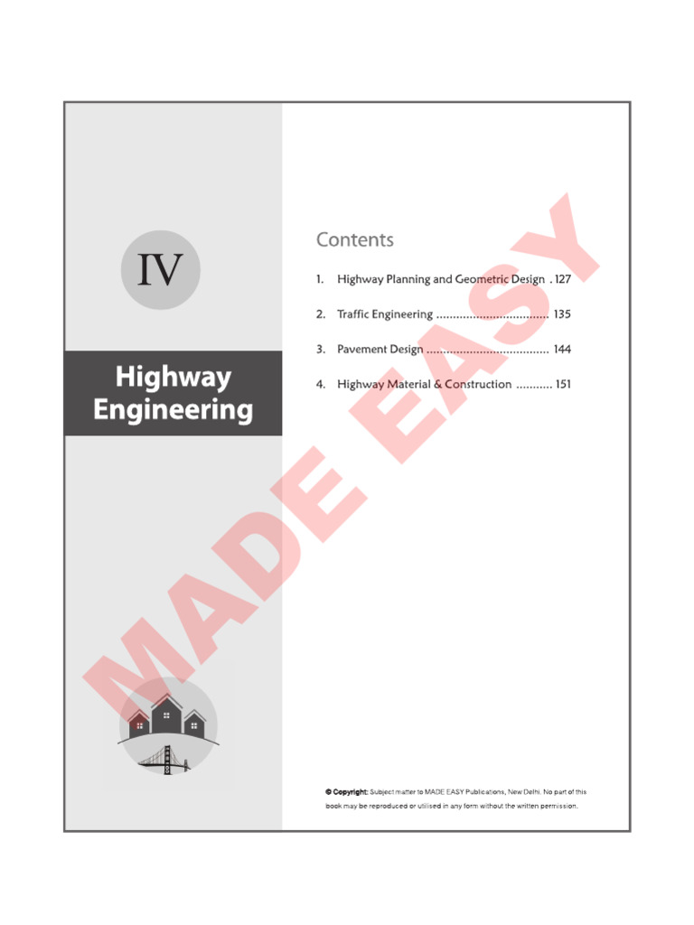 Highway Engg Notes | PDF
