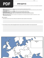 WWI Map | PDF | Allies Of World War I | World War I