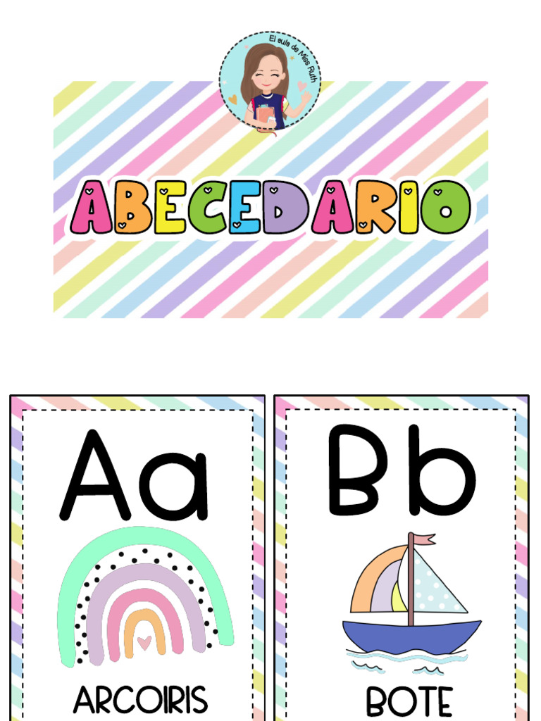 Abecedario Carteles 2 Script | PDF
