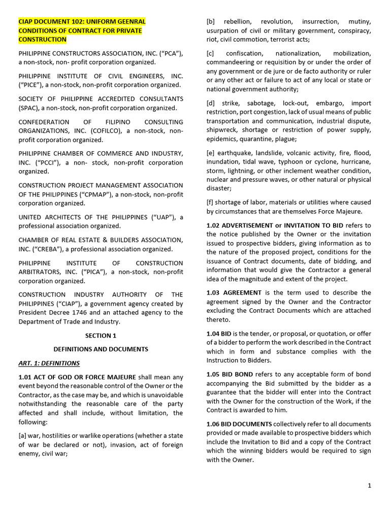 Ce Law Final | PDF | General Contractor | Surety