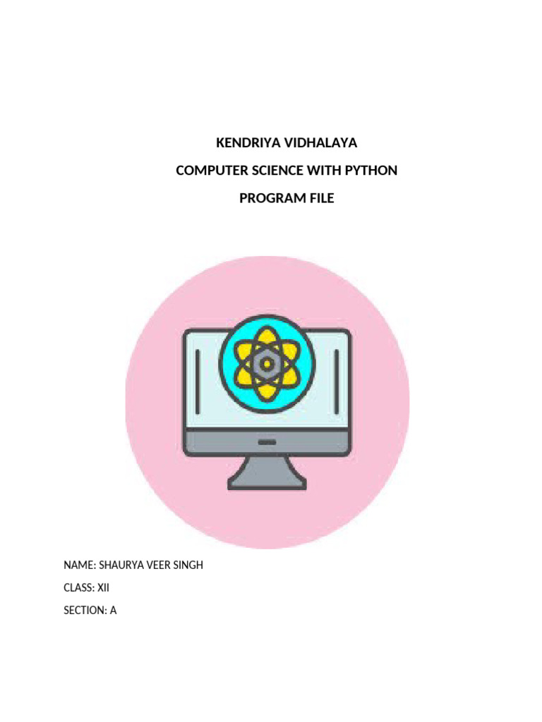 Computer Science Finalized | PDF | Computer Programming | Computing Computer Science Finalized | PDF | Computer Programming | Computing