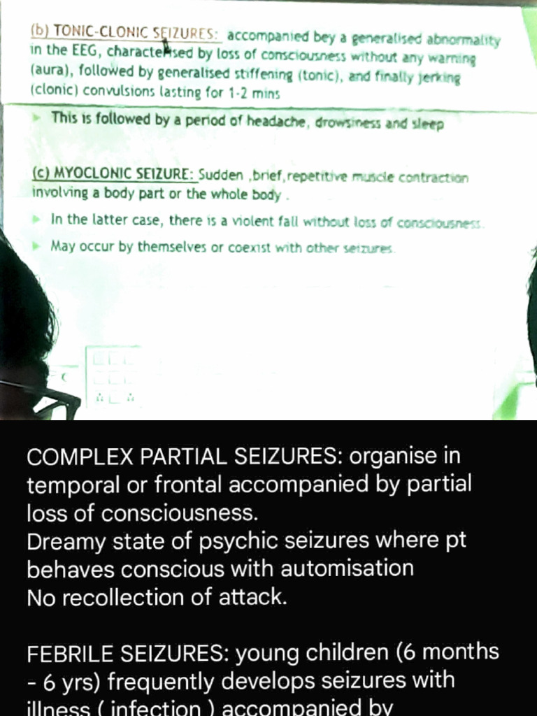 Seizures ? | PDF | Epilepsy | Symptoms And Signs