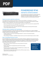 Poweredge r570 Spec Sheet | PDF | Solid State Drive | Data Center