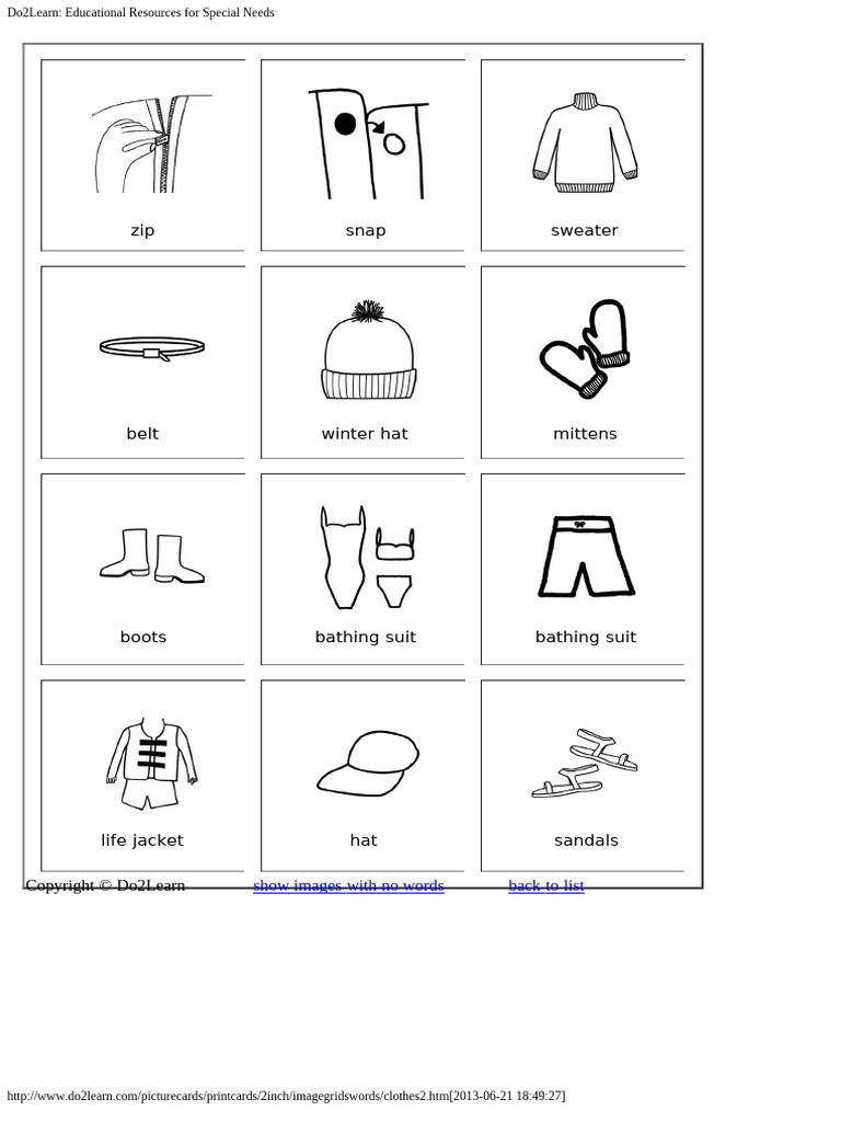 Do2Learn - Educational Resources For Special Needs | PDF