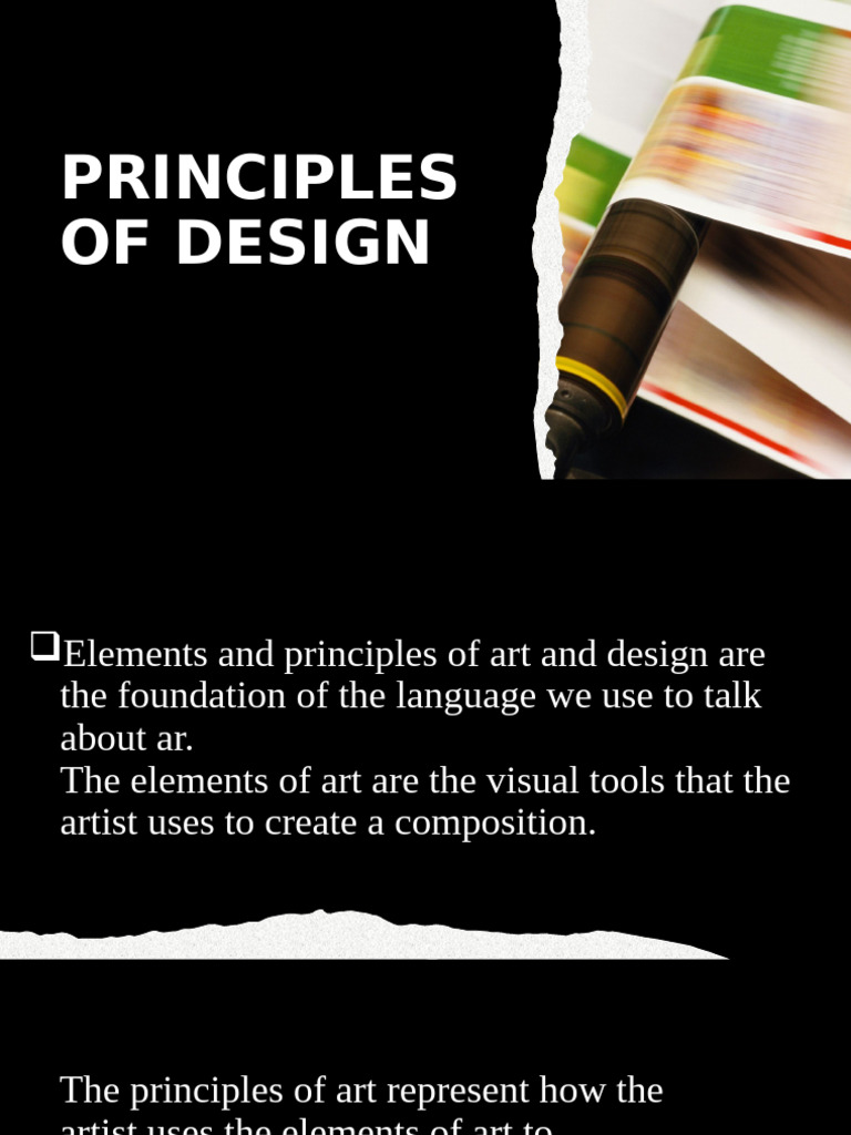 Key Principles of Art and Design | PDF | Composition (Visual Arts ...