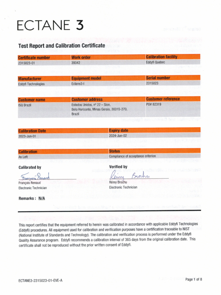 ECTANE 3 231523 | PDF