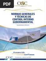 Acuerdo A-039-2023 Normas de Control Interno Gubernamental CGC | PDF | Auditoría | Responsabilidad
