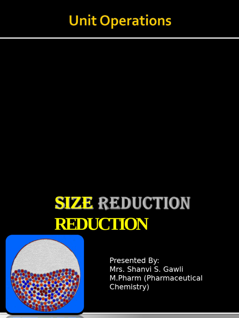 Disadvantages of Size Reduction in Pharma | PDF | Mill (Grinding ...