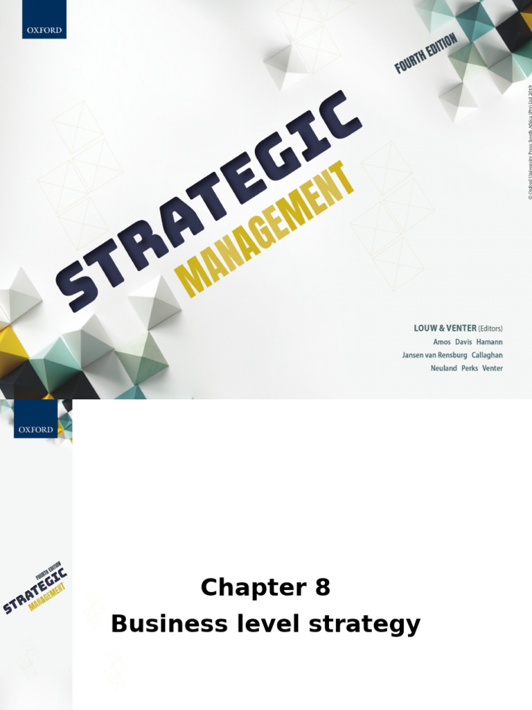 Strategic Management 4e Chapter 8 PPS Ed 0 | PDF | Strategic Management | Competitive Advantage