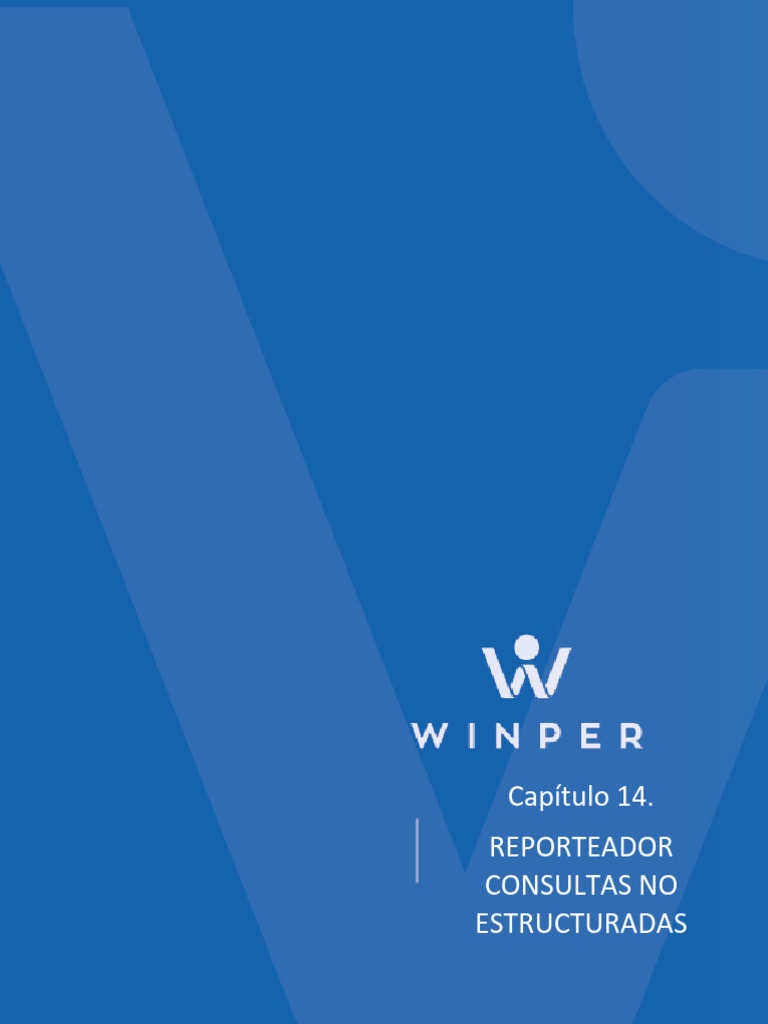 14.reporteador Consultas No Estructuradas | PDF | Bases de datos ...