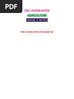 Agriculture - Grade 6 - Term-I | PDF | Learning | Erosion