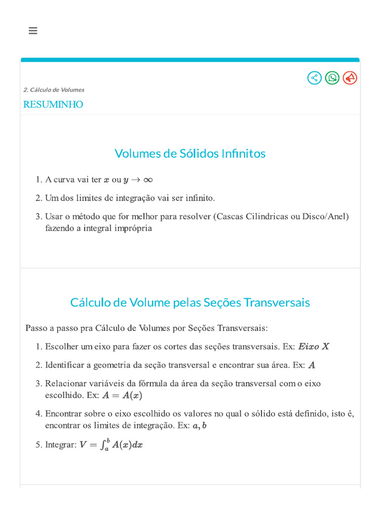 Volumes | PDF