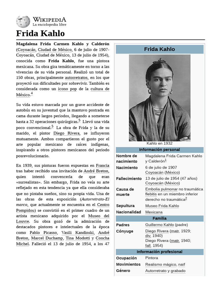 Frida_Kahlo | PDF
