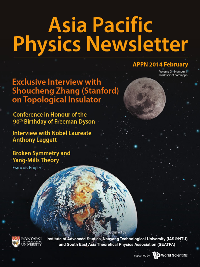 Asia Pacific Physics Newsletter (PDFDrive) | PDF | Axiom | Theoretical Physics