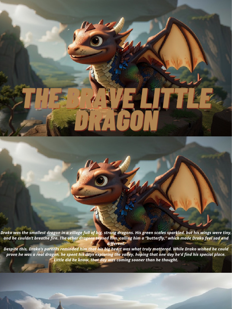 The Brave Little Dragon | PDF