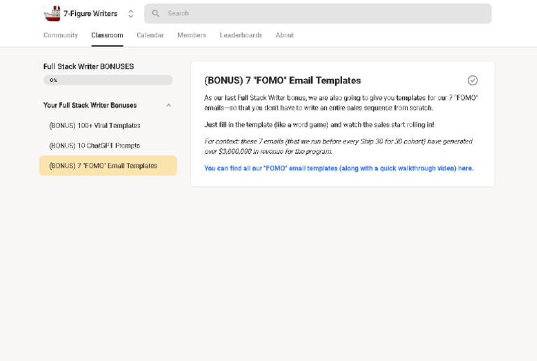 7 FOMO Email Templates for Writers | PDF
