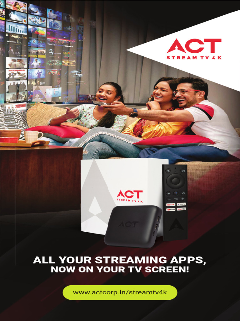 ACT Stream TV 4K Detailer | PDF