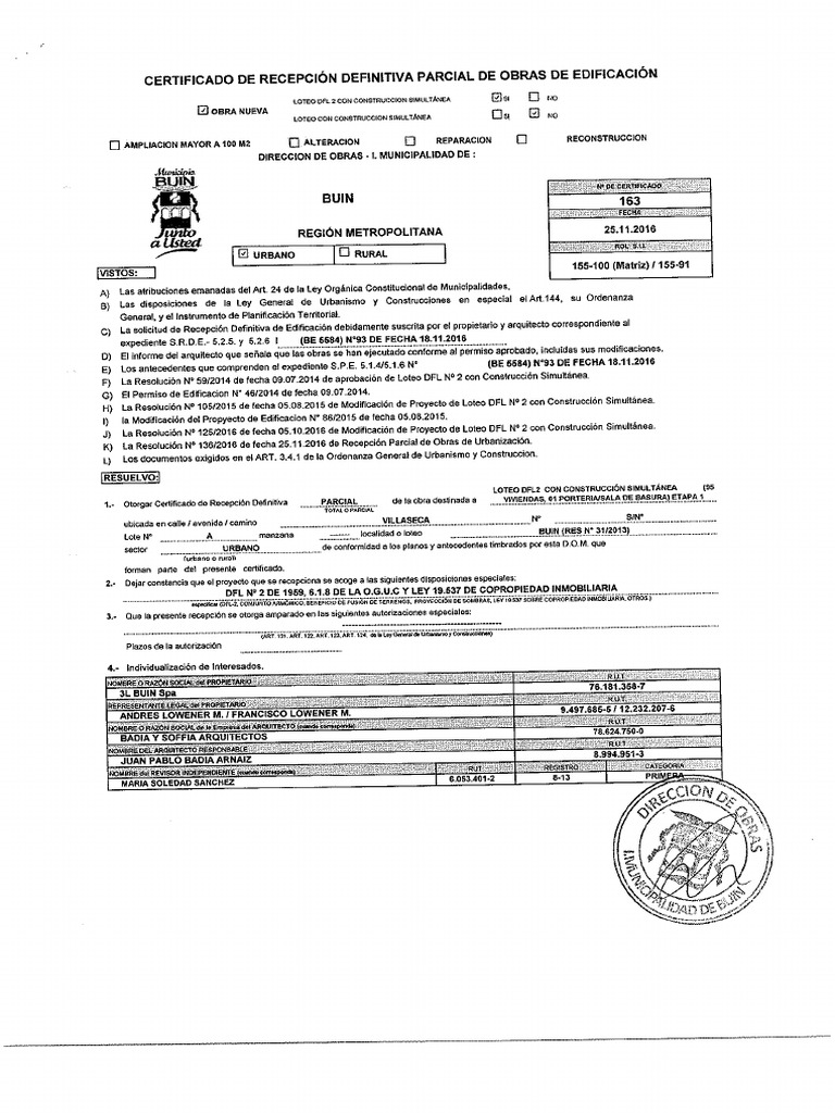 RF 163-2016 (Cert) | PDF