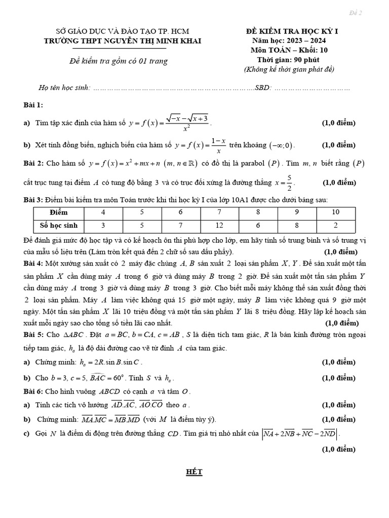Toan10 NTMKhai | PDF
