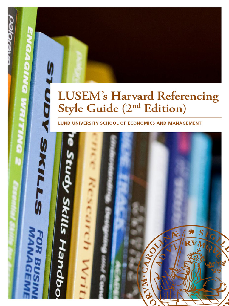 LUSEMs Referencing Guide - 2nd Edition (June 2020) | PDF | Sic | Citation