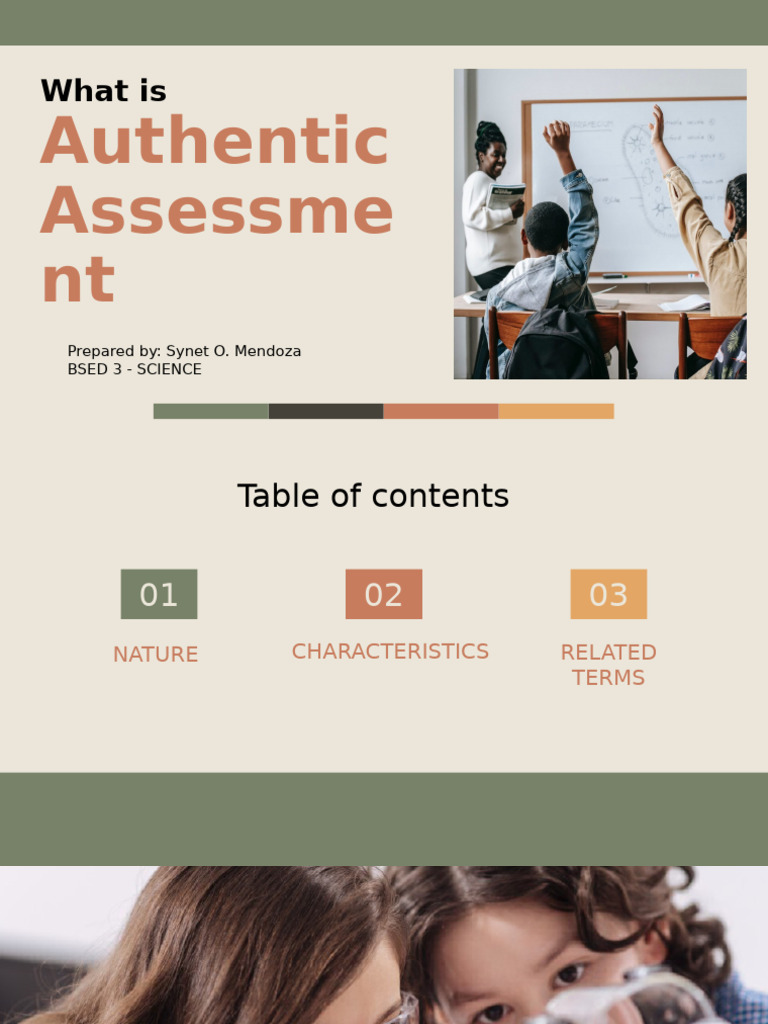 What Is Authentic Assessment | PDF | Educational Assessment | Rubric ...