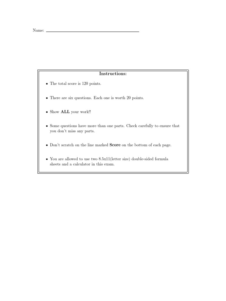 Statistics 2 Final Review | PDF | Estimator | Bias Of An Estimator