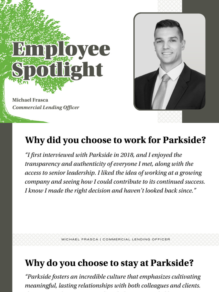 Periodical - Employee Spotlight Michael Frasca | PDF
