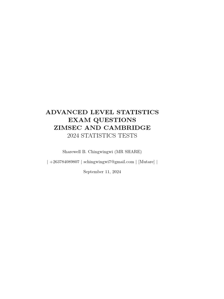 Exam Type Qns Hypothesis Testing For Binomial And Poisson D Mr Share 1959