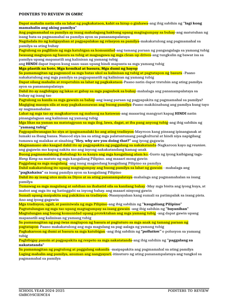 Ptr Gmrcscience4 Pdf