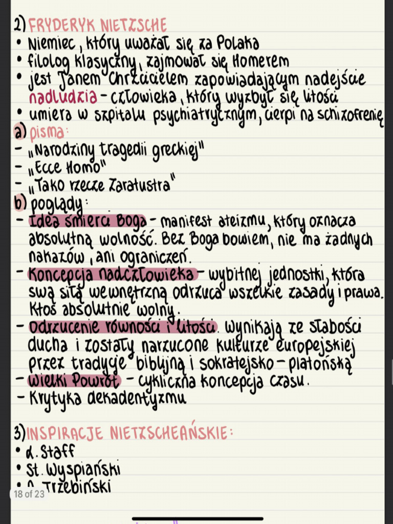 Fryderyk Nietzsche | PDF