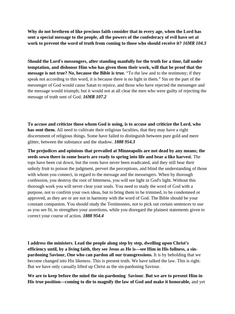 Understanding God's Truth and Messengers | PDF | Jesus | Faith