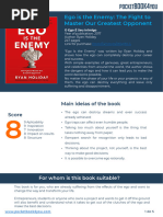 Ego Is The Enemy PDF | PDF | Mindset | Mentorship