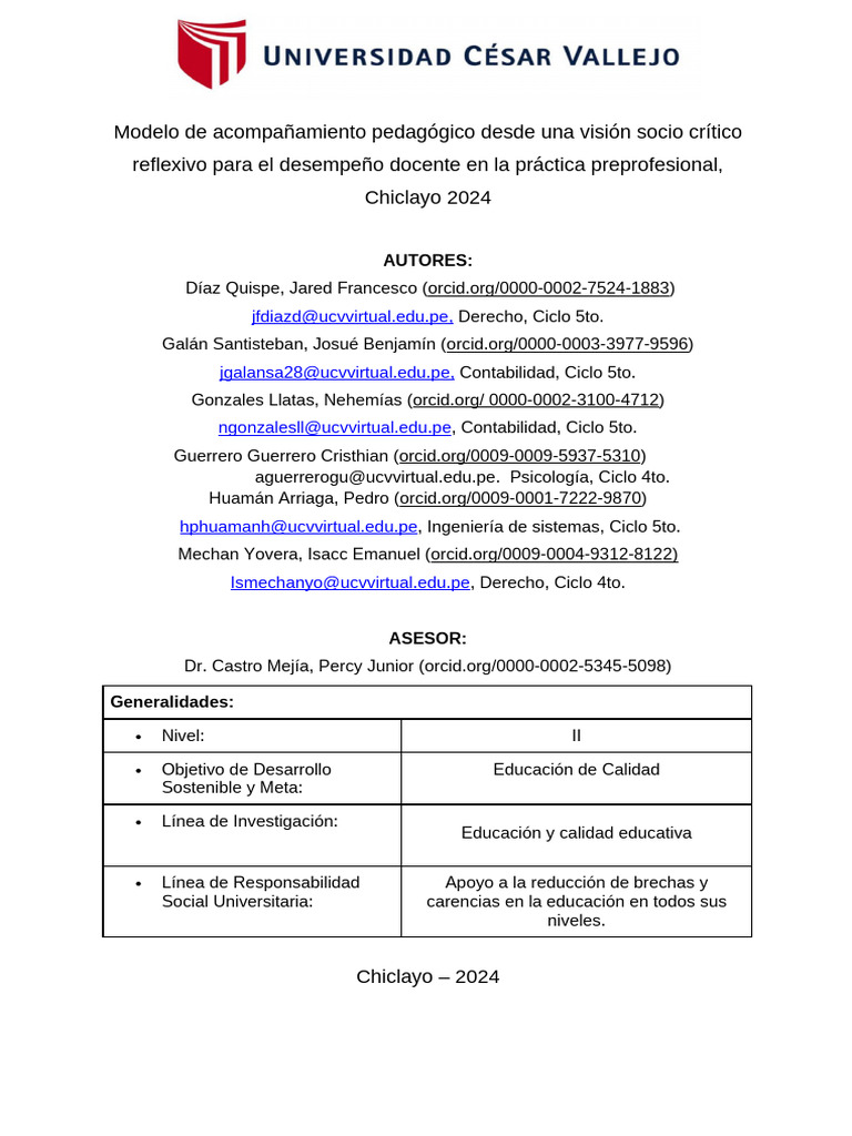 Dr. Trabajo Final Metodologia - Emanuel | PDF | Enseñando | Investigación para la Acción