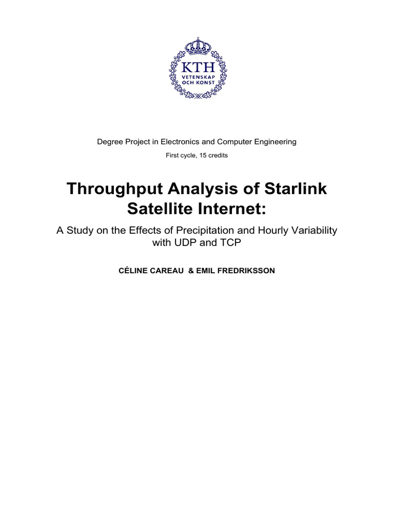 FULLTEXT02 | PDF | Network Congestion | Computer Network
