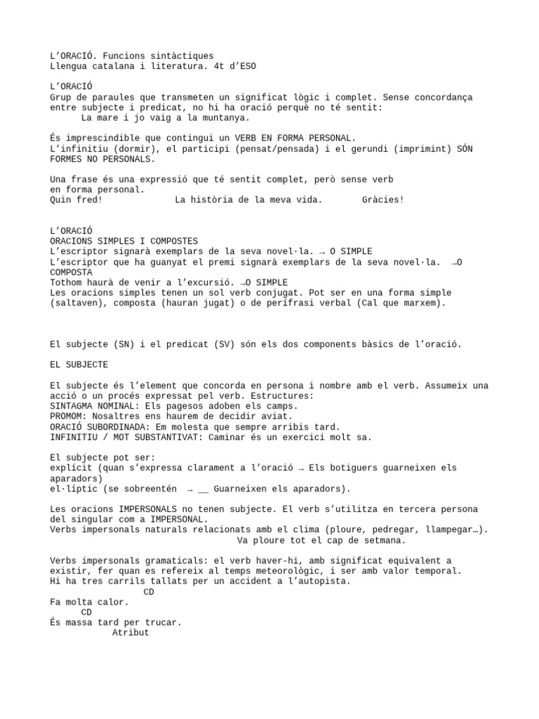L'ORACIÓ | PDF