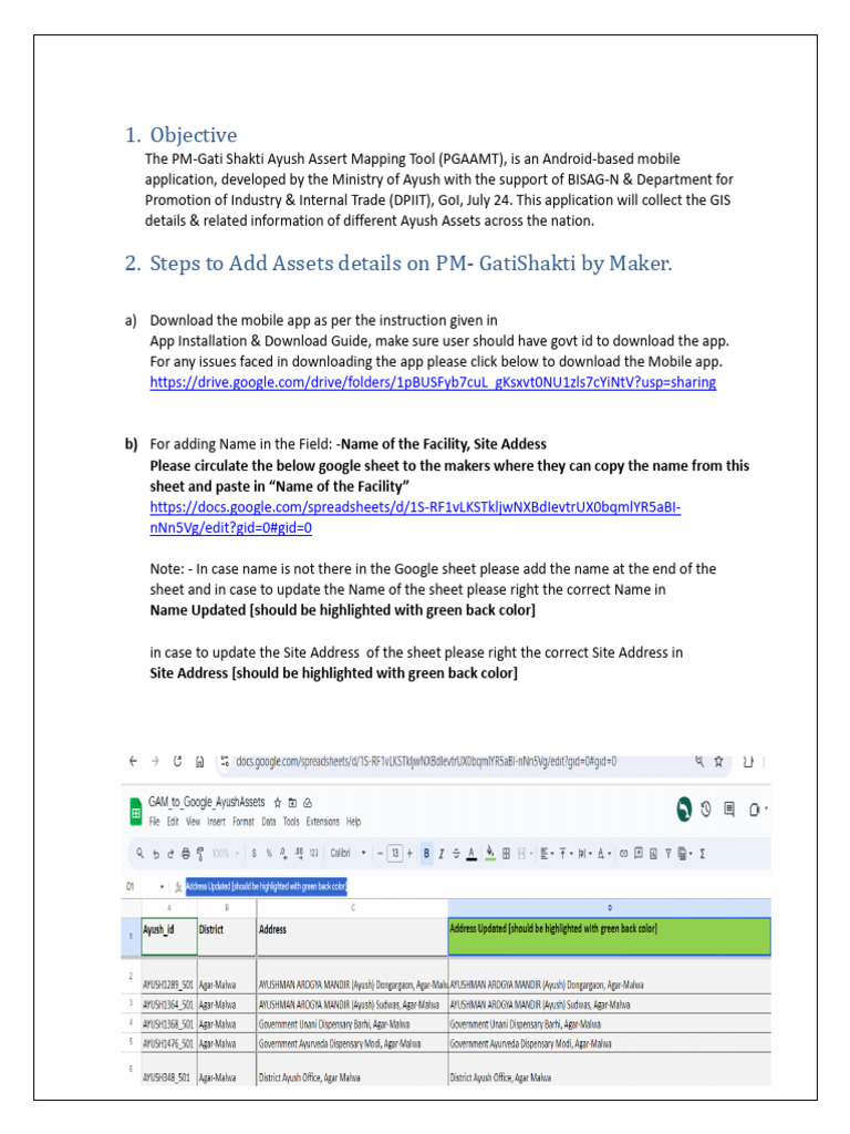 Gatishakti UserManual Training AllLinks | PDF | Computing | Software
