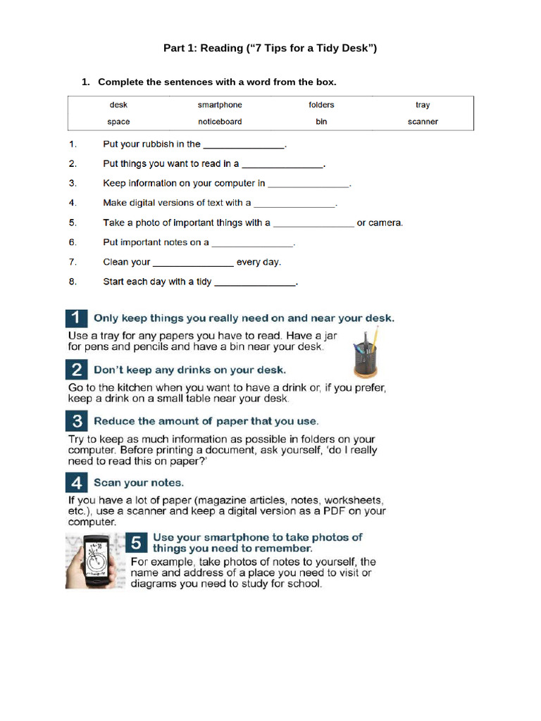 English Learning Exercises | PDF